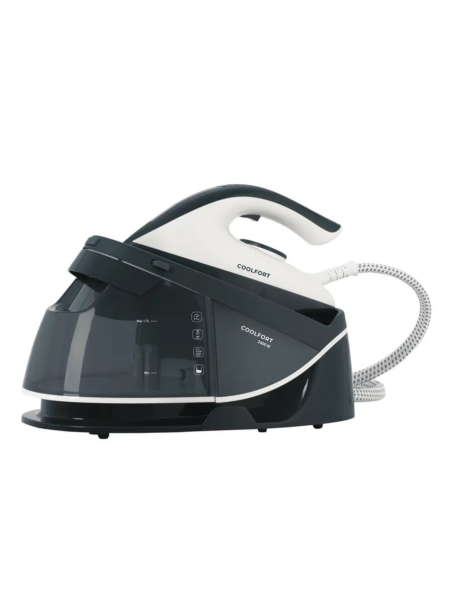 Паровая станция Coolfort CF-3420 2400Вт 1,7л белый-серый
