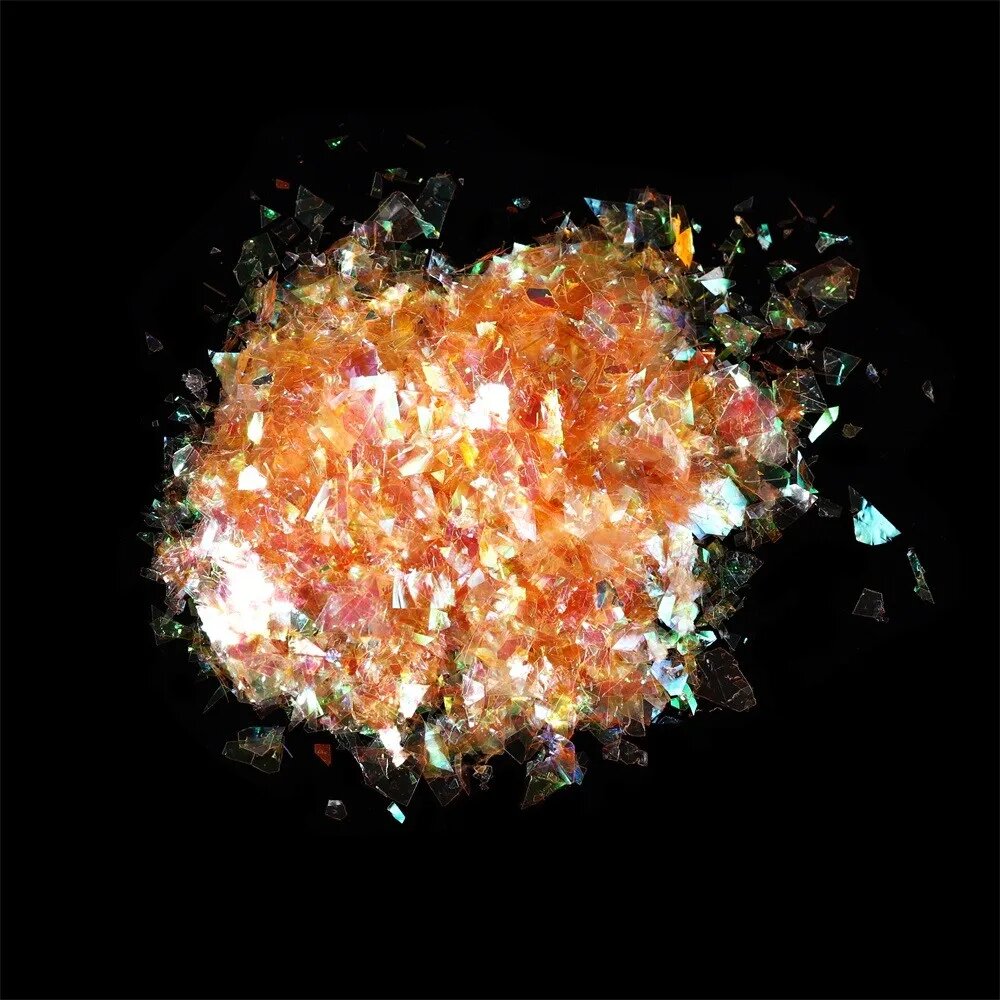 Наполнители для эпоксидной смолы AGCFABS 20г нерегулярная бумага Авроры Orange