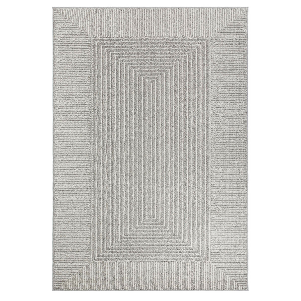 Ковер Турецкий OZKAPLAN KARPET GELA дизайн 0D106B BLUE-L. GREY 1.6x2.3м