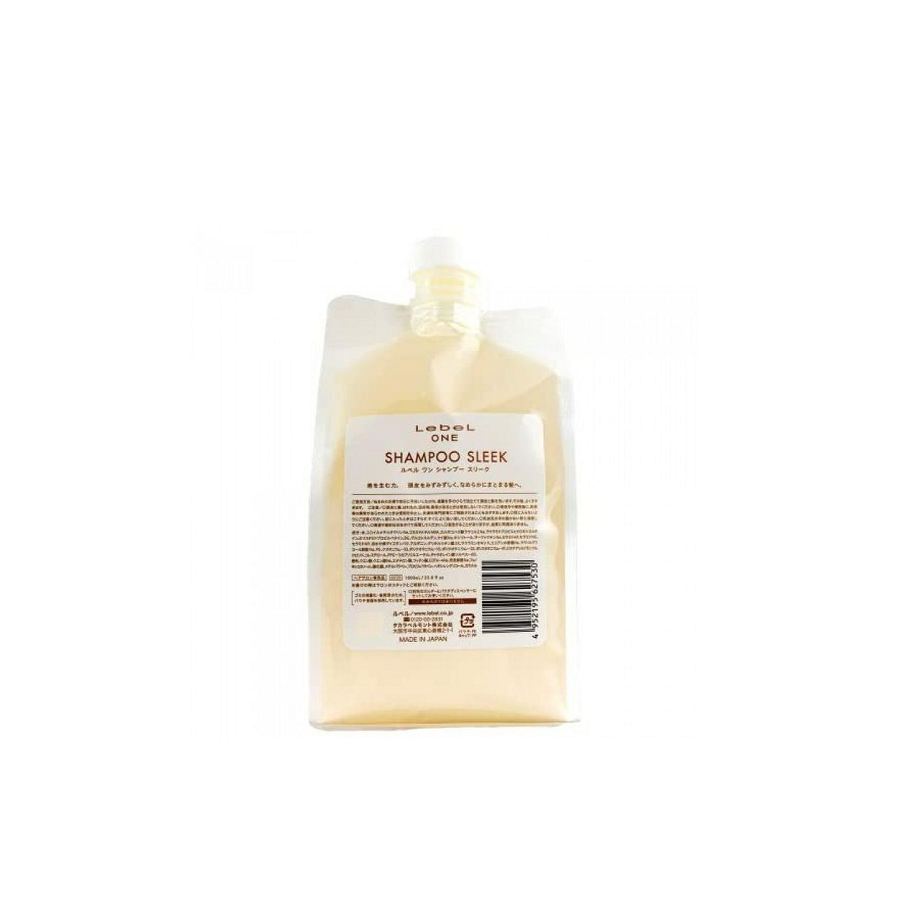 Lebel Cosmetics Lebel One Shampoo Sleek - Шампунь разглаживающий 1000 мл