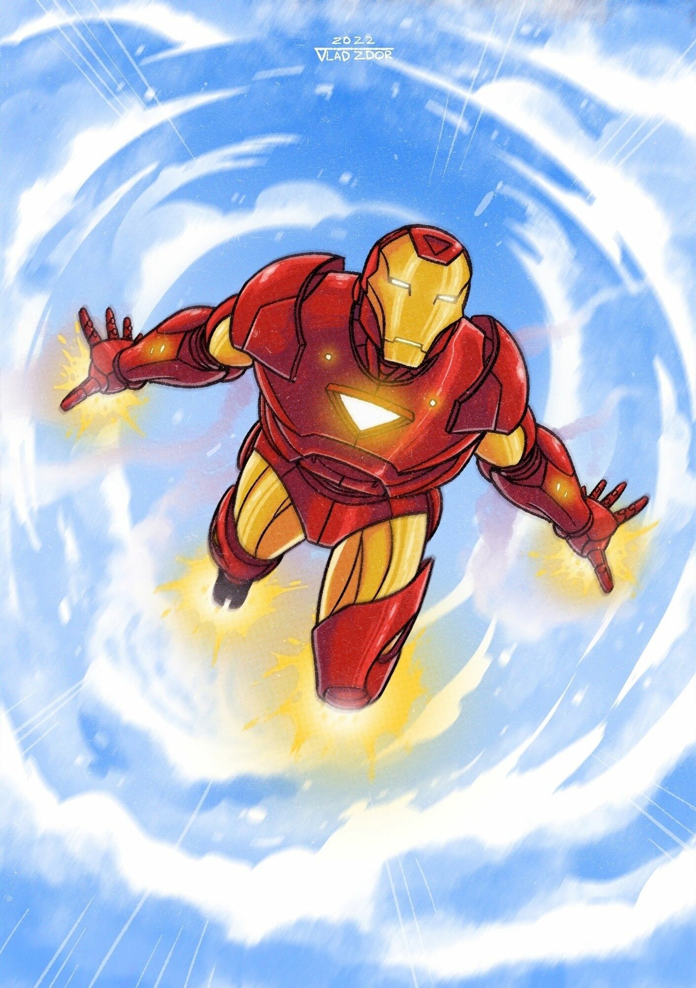 Открытка Iron Man