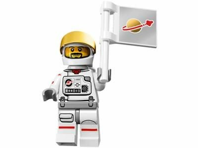 Конструктор LEGO Minifigures Series 15 71011-2 Астронавт / Astronaut (col229)