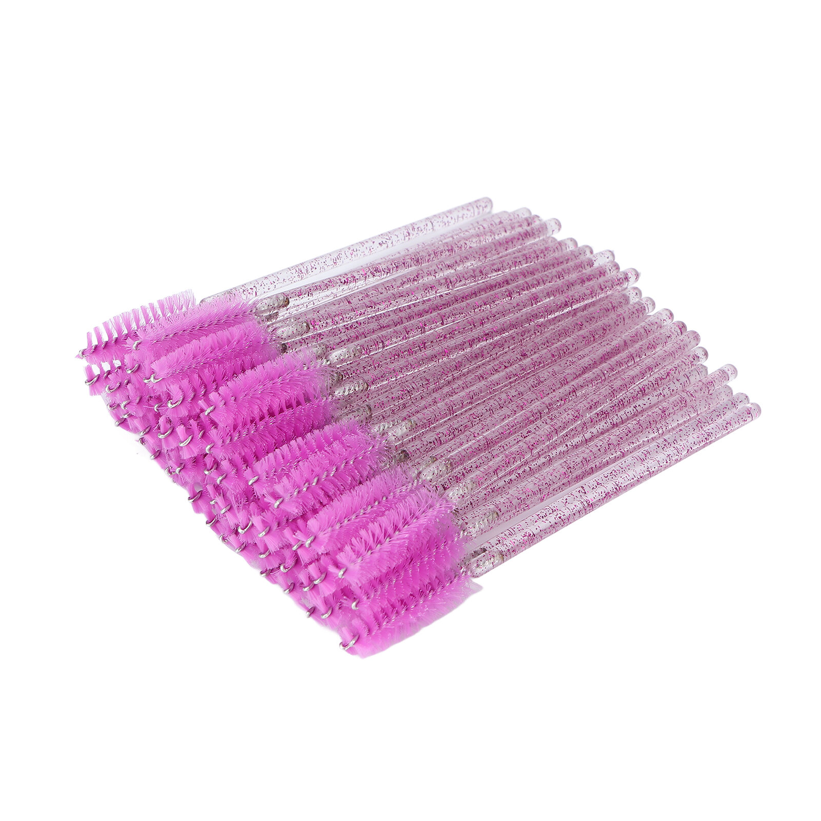 50 шт. одноразовые щеточки для ресниц портативные щеточки для туши аппликатор инструмент для макияжа фиолетовый