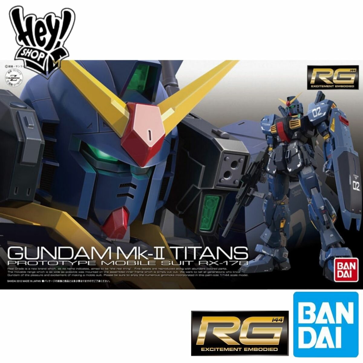 Фигурка Bandai RG07 GUNDAM MK-2 TITANS 1/144