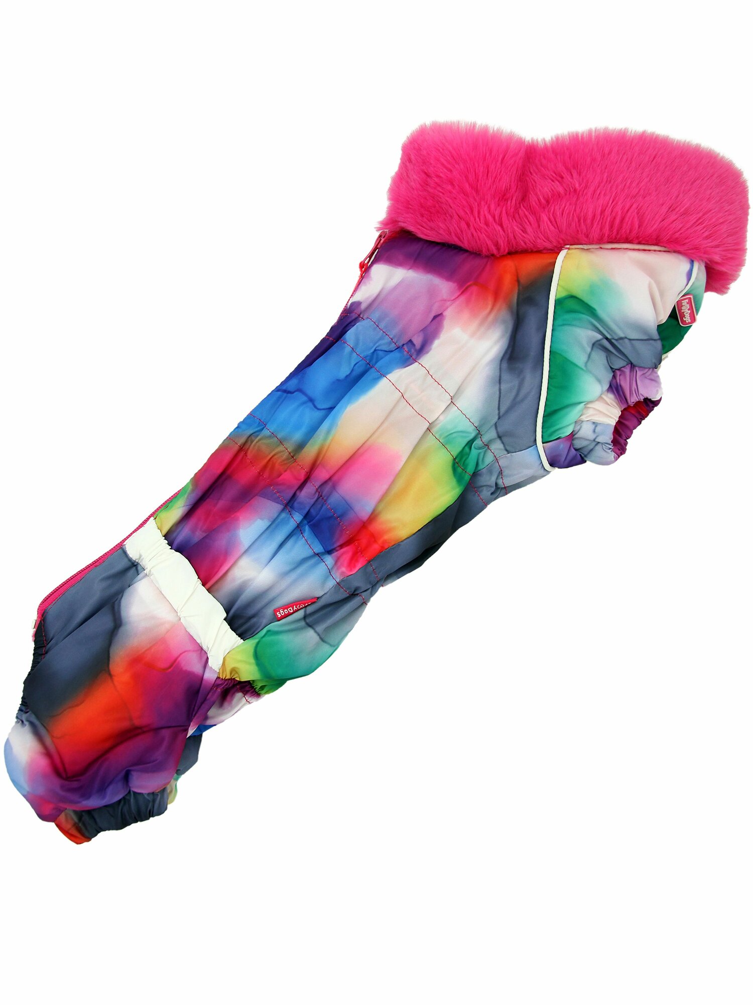 Утепленный комбинезон для собак девочек (таксы)