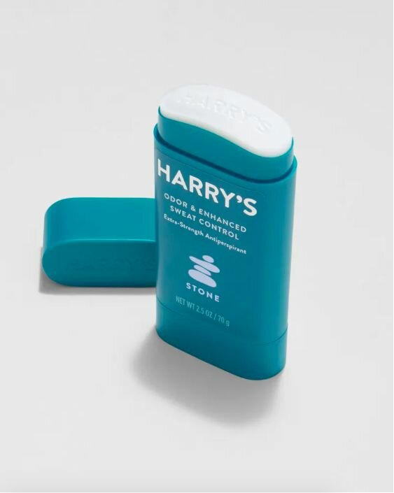 Harry's, Odor & Enhanced Sweat Control, Усиленный антиперспирант для мужчин, защита 48 часов, аромат Stone: бергамот и древесный уголь, 70 г