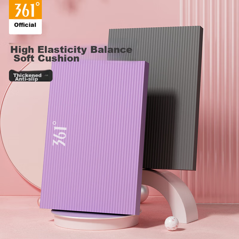 361° Balance Pad, Soft Step Fitness Board, Core Training Yoga Small Square Pad, Ab Wheel-Specific Foam Pad