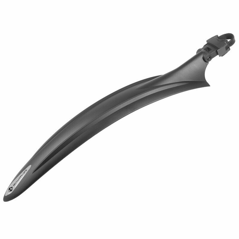 Велосипедное крыло-щиток заднее M-WAVE MUD MAX QR.R III 26-29" на подседельный штырь 24-36мм, ширина 85мм, черное