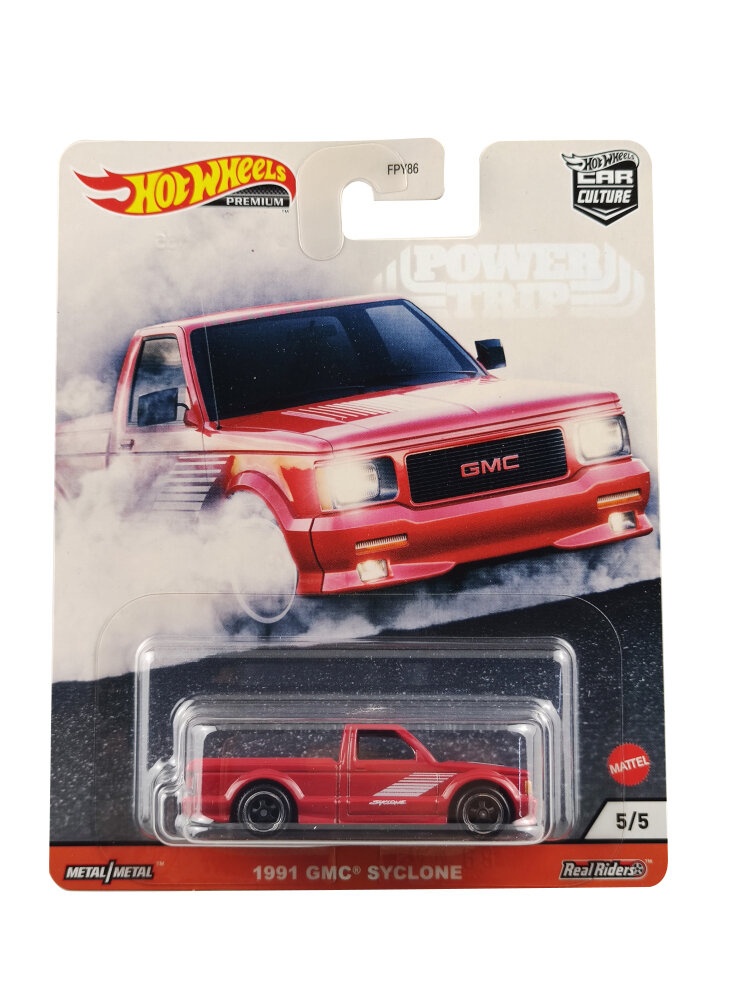 Машинка Hot wheels 1:64 1991 GMC SYCLONE Collector Edition Metal Diecast Model Toy Gift