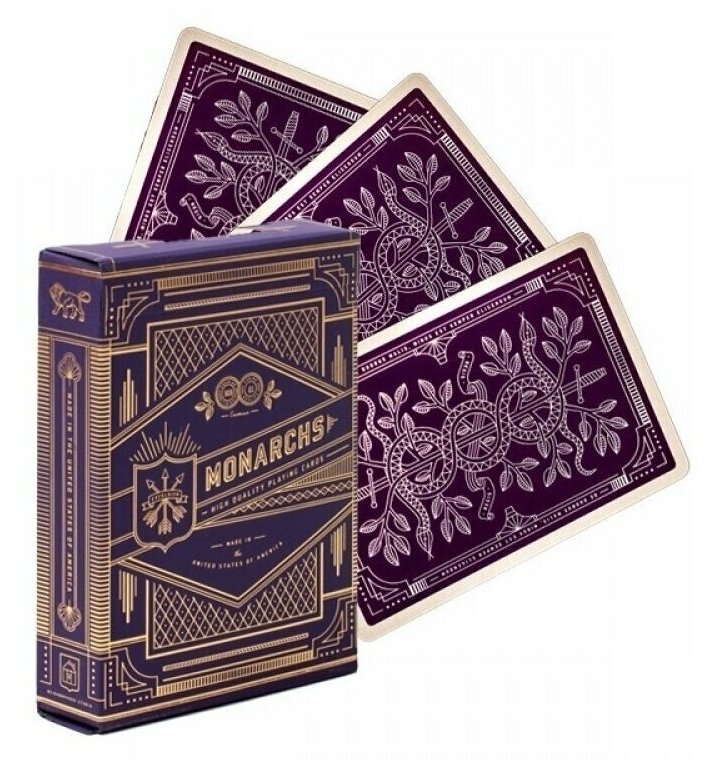 Карты Theory11 Monarchs Purple / Монархи пурпурный
