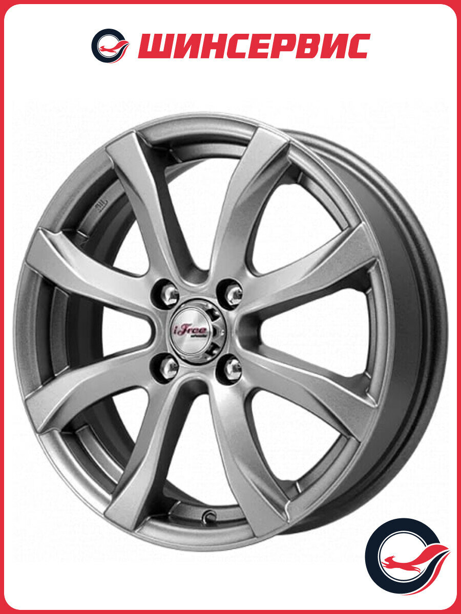 Литой колесный диск IFree Дайс R15x6.0J 4x114.3 ET40 ЦО67.1 для автомобиля