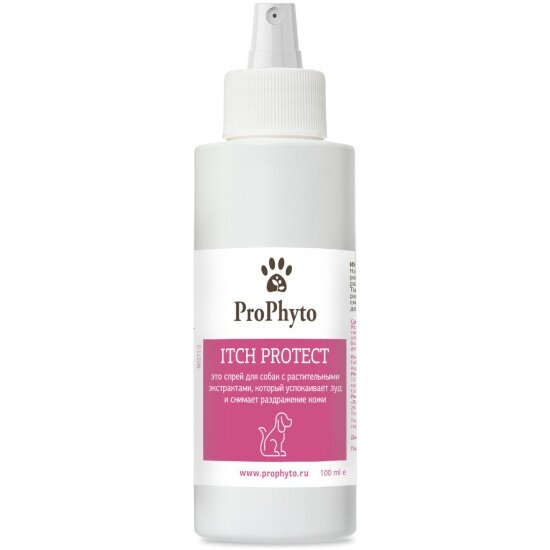 Спрей Prophyto ITCH PROTECT для кожи собак противозудный 100 мл