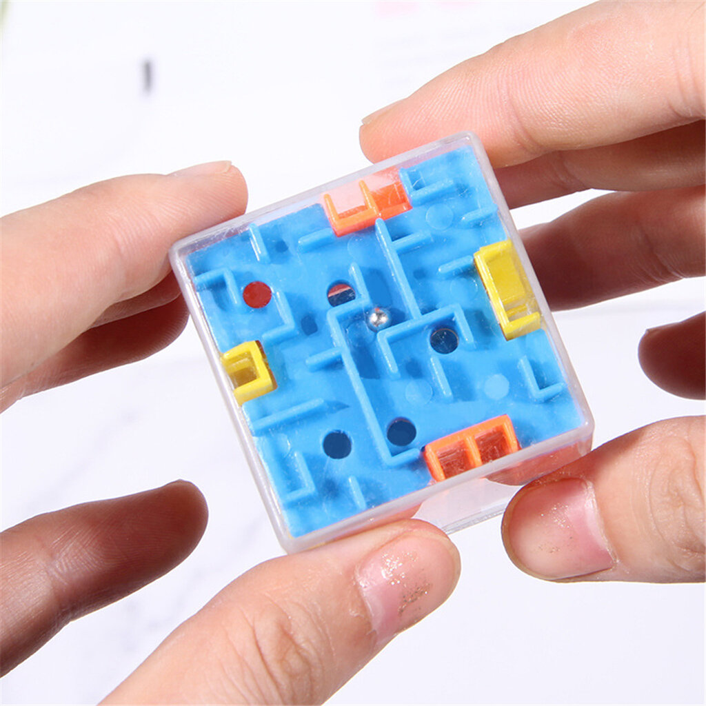 1.6x1.6x1.6in Kids Maze Cube Puzzle Toy for Boys/Girls Brain Training Game