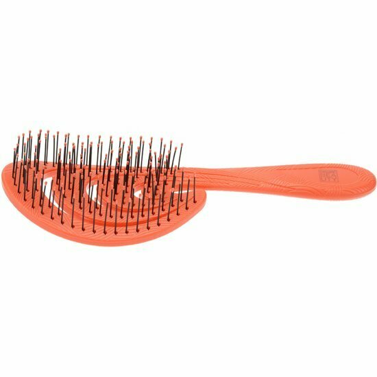 Щетка продувная Dewal Beauty Ocean wave с нейлоновым штифтом, Coral