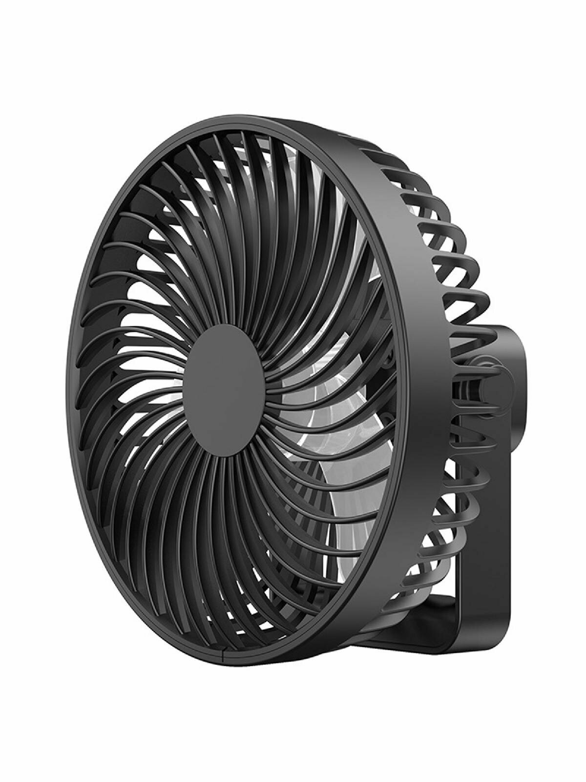 6.5inch USB Rechargeable Timing Canopy Fan with Hook 4-Speed Ceiling Fan 2000mAh Hanging Fan for Outdoor Tent Camping