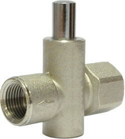 Кран для манометра Раско кнопочный G1/2-G1/2 Ру16