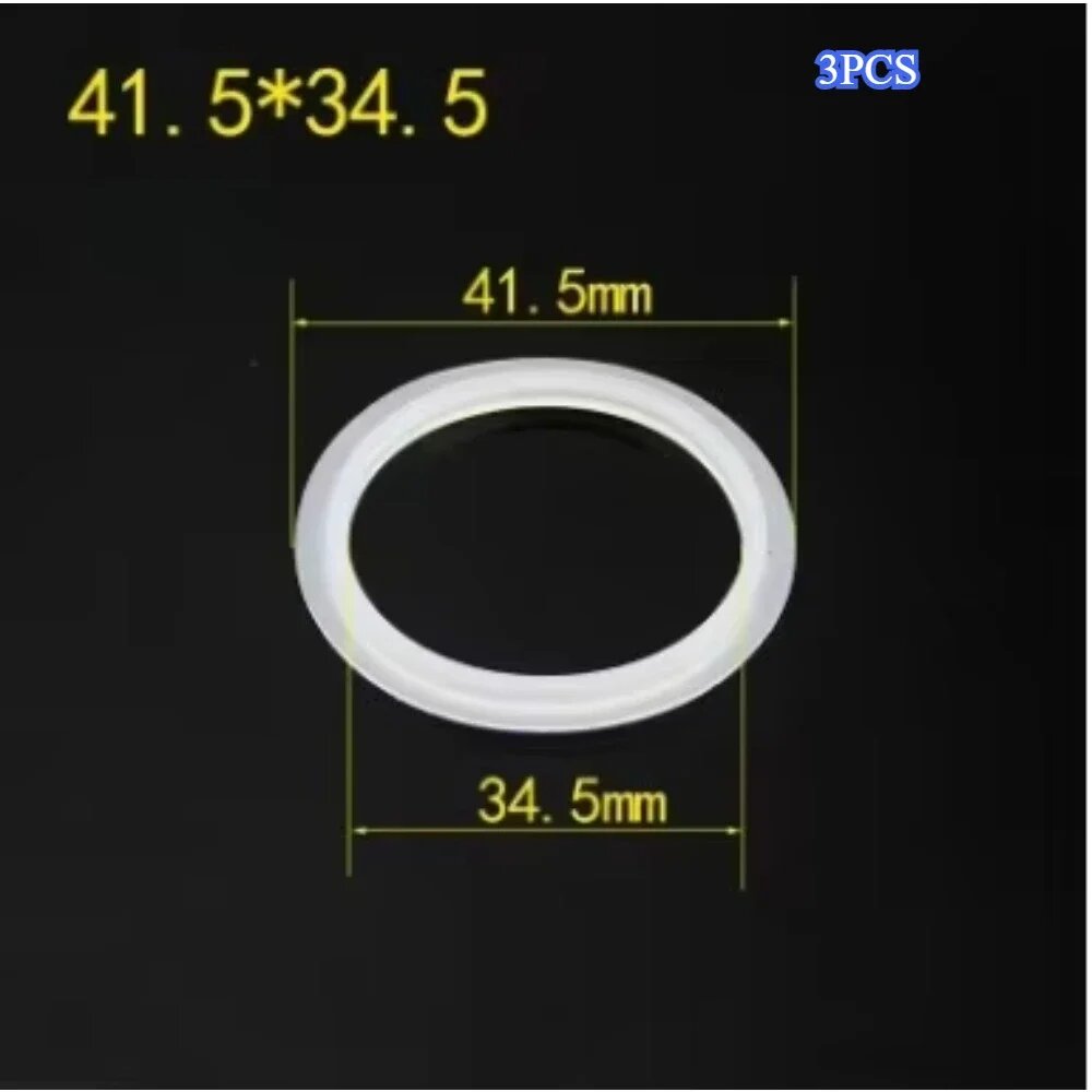 Силиконовые кольца для слива раковины 3шт 41.5x33.5mm
