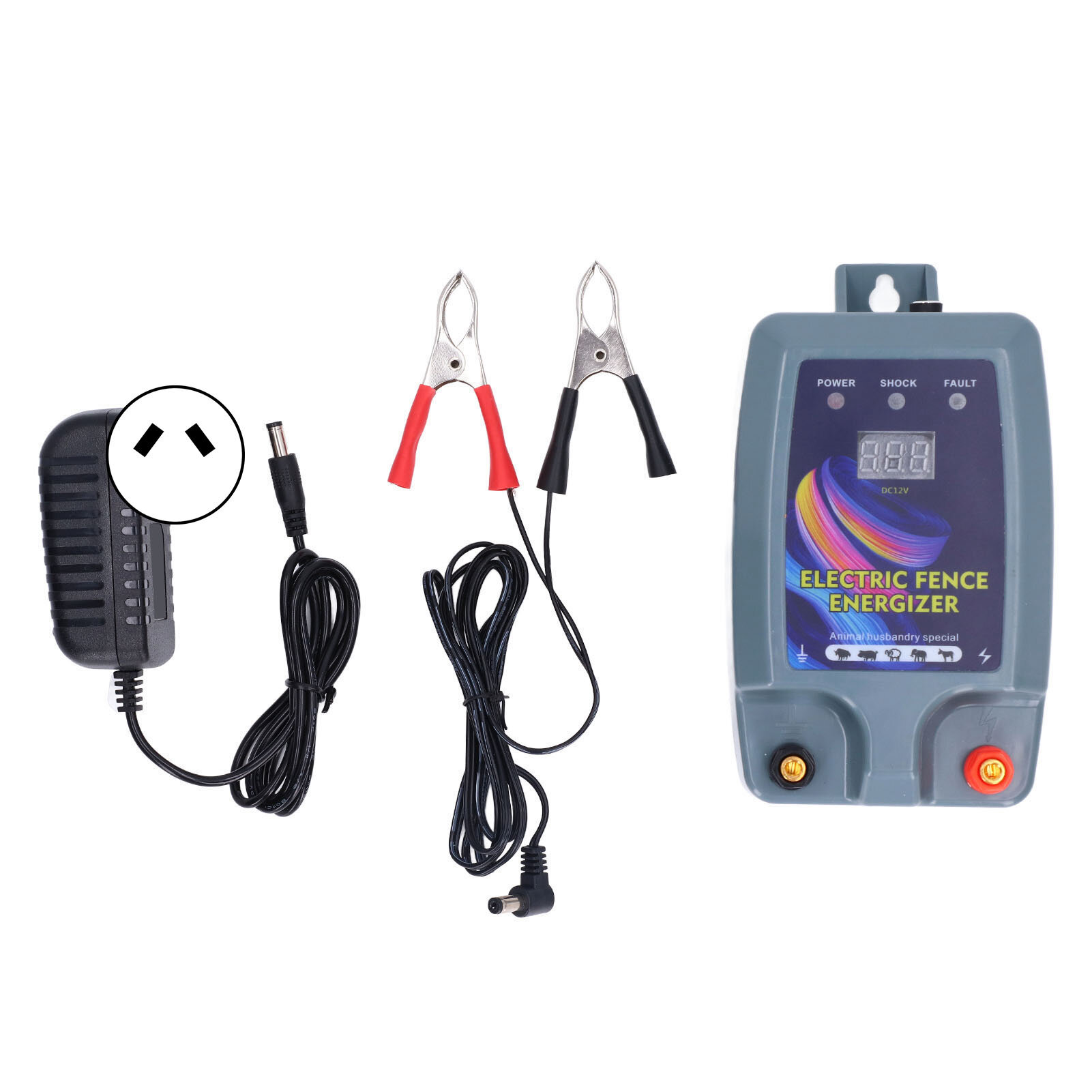 Генератор импульсов для электроограждения с австралийской вилкой