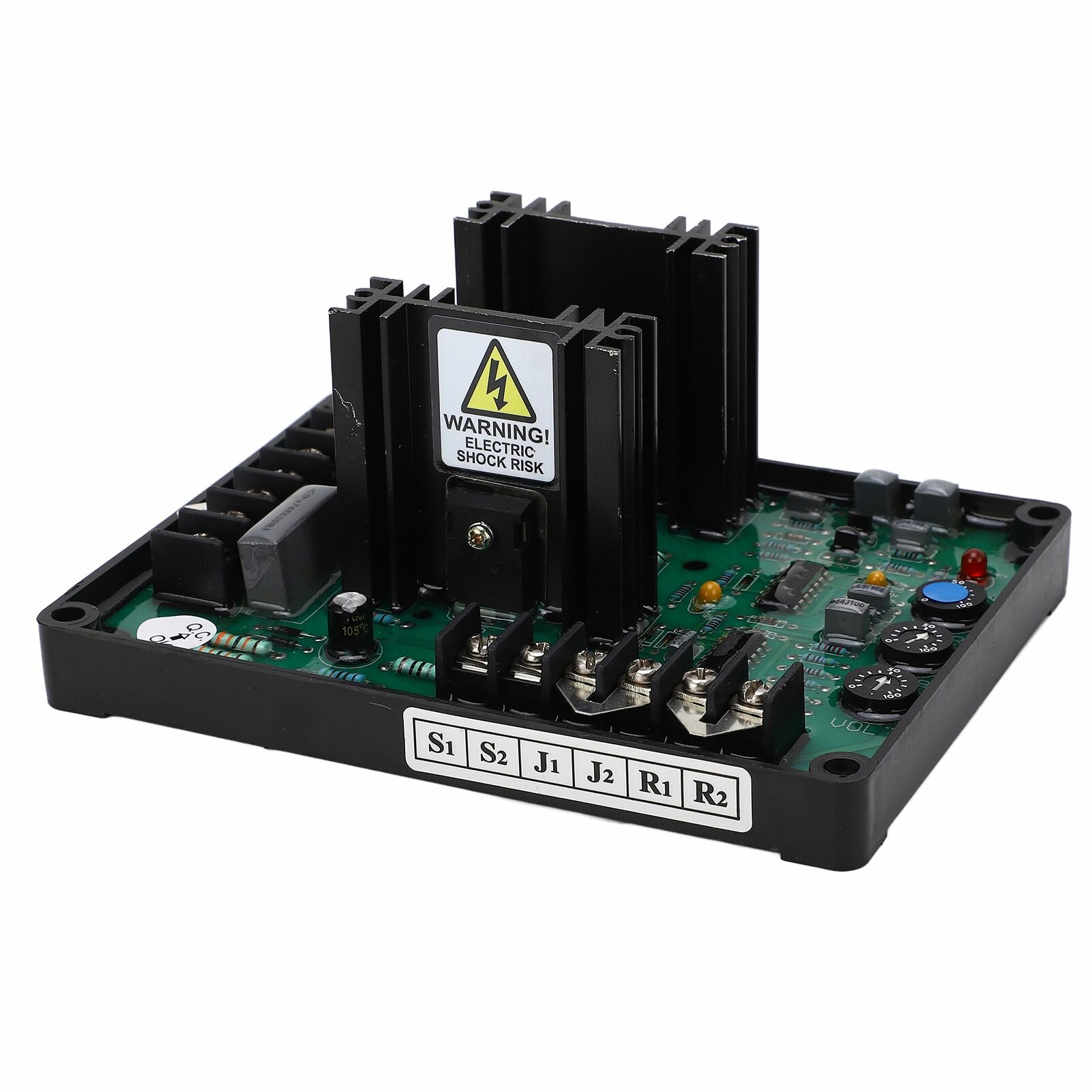 Автоматический Регулятор напряжения с Несколькими Защитами Модуль Регулятора Напряжения Высокой Стабильности для Бесщеточного генератора 180-240 В