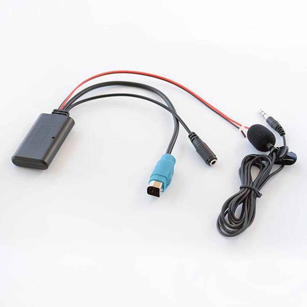 Biurlink стерео KCE-237B для ALPINE KCE-237B CDE101E 102E 105E 117E микрофон Bluetooth 5,0 Aux устройство аудио адаптер