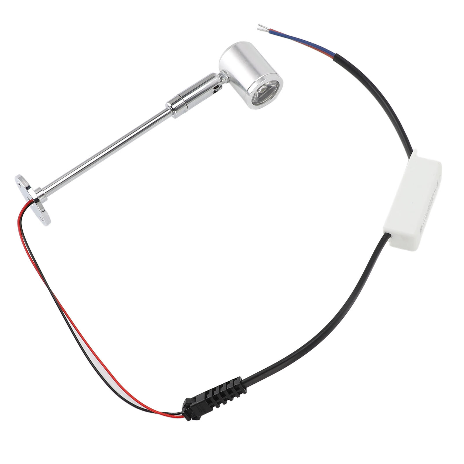 Светодиодный прожектор для ювелирных витрин, светильник для витрин, светильник для витрины, светильник для внутреннего витринного шкафа, акцент из гальванизированного алюминия