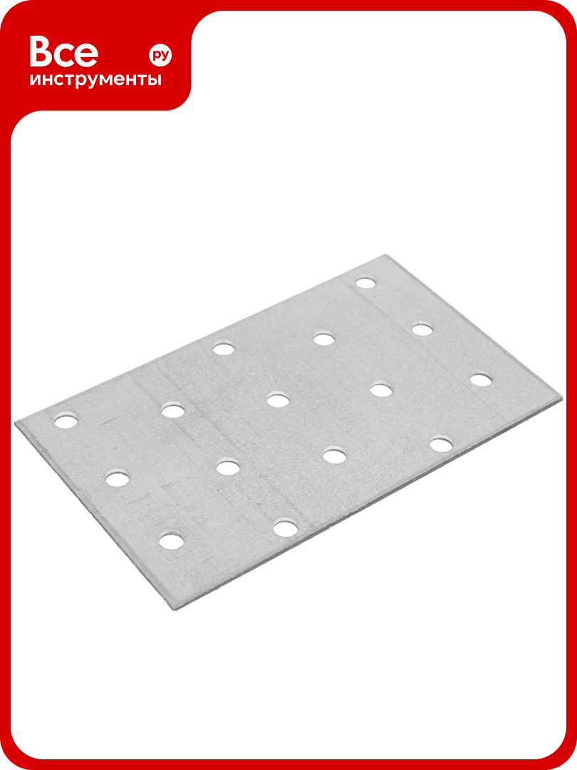 Соединительная пластина гурт PS 60х100х1,8 (10 шт)