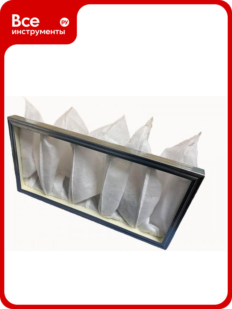 Фильтр карманный ФВК-Л-698-398-120-9-G4/25 (для К-7040 компактный) Naveka F0000044792, синий