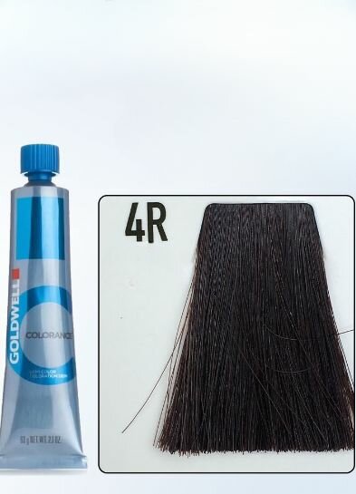 Goldwell Colorance - Тонирующая крем-краска для волос 4R темный махагон 60 мл