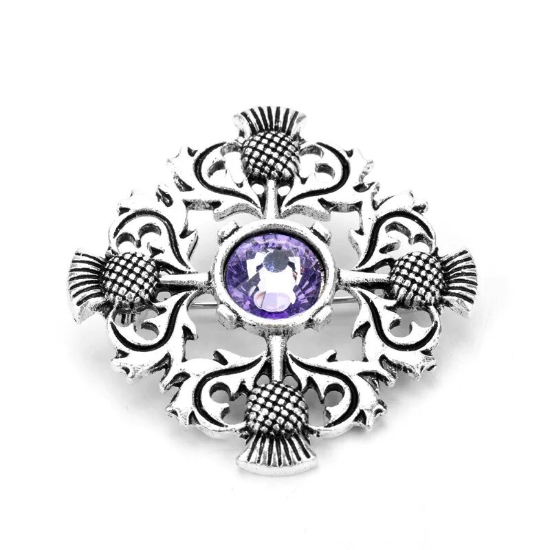 Брошь «Викинг Outlander Thistle» Шотландский Национальный Цветок, Булавка На Лацкане, Унисекс, Аксессуар Для Одежды