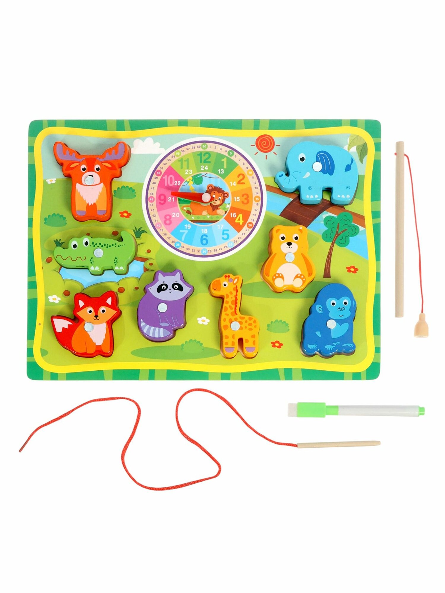 Деревянный сортер для детей Животные