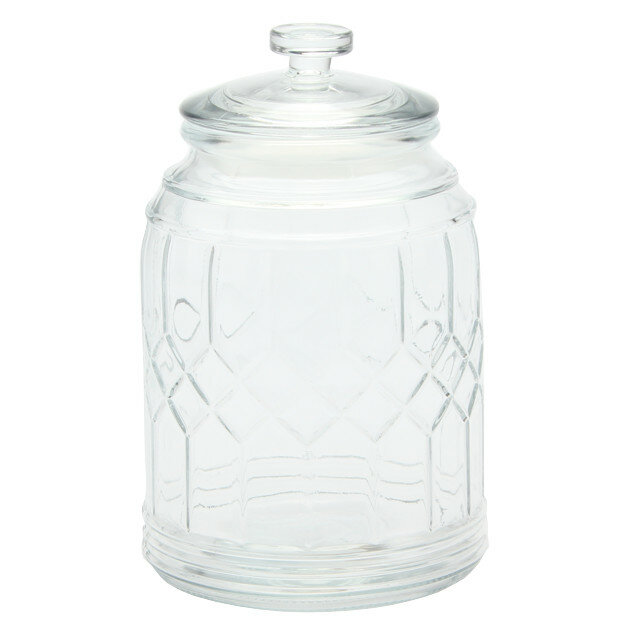 Банка для продуктов TODELIA Ретро 1,8л круглая стекло