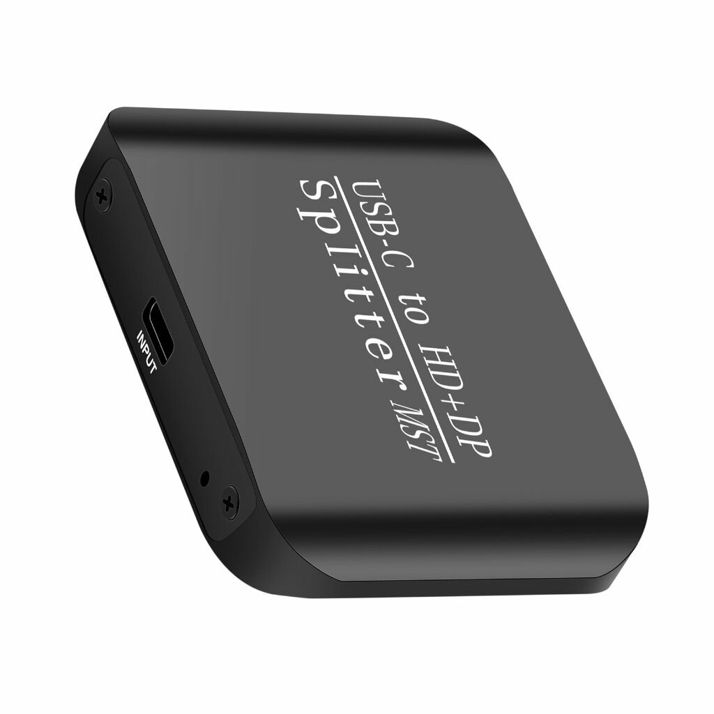 USB-C to HDMI DisplayPort Разветвитель для Двух Мониторов