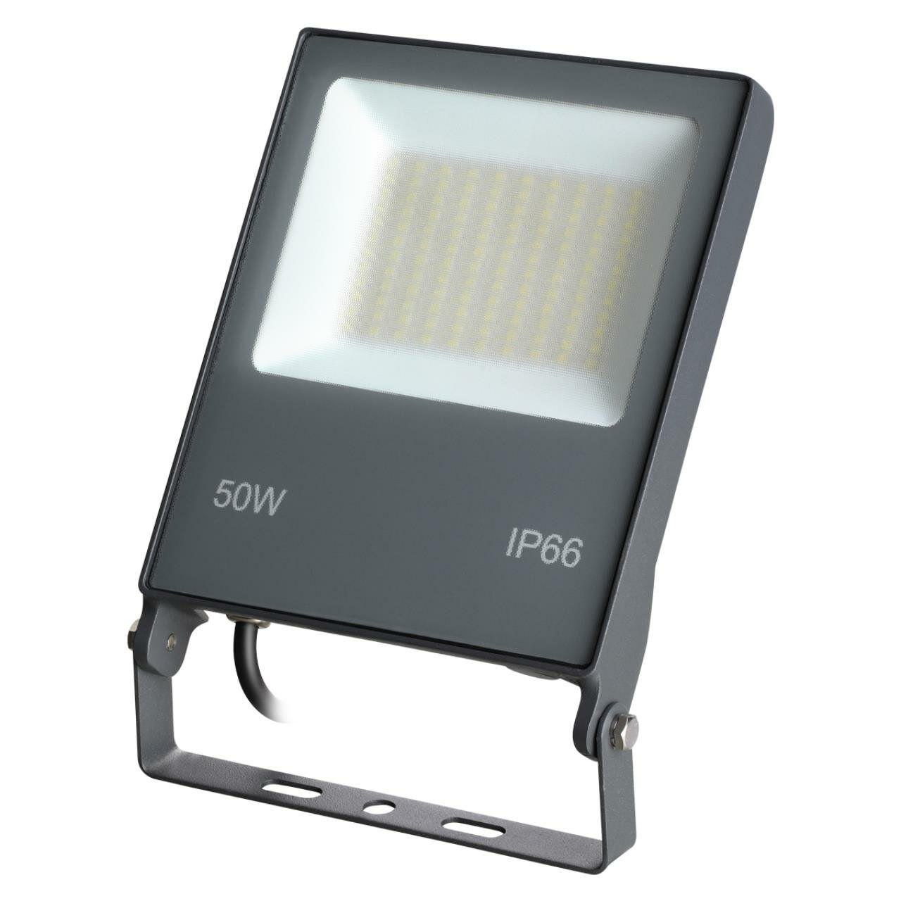 Ландшафтный светильник (прожектор) темно-серый Novotech Armin 358579 IP66 LED 50W 4000K 100-300V