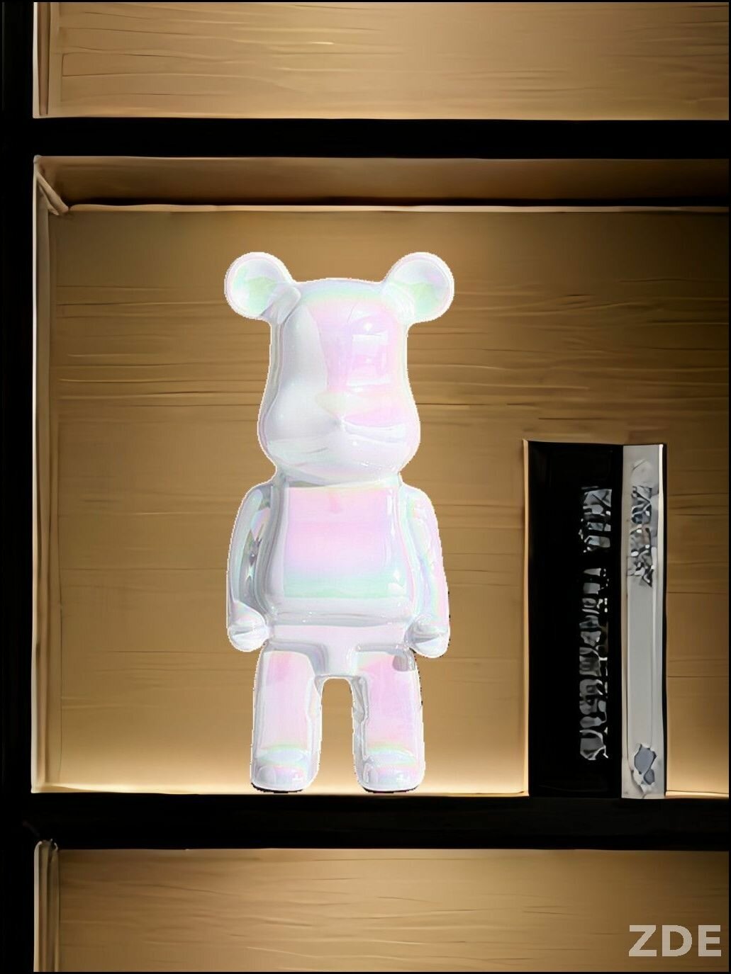 Керамическая статуэтка копилка мишка Bearbrick 35 см