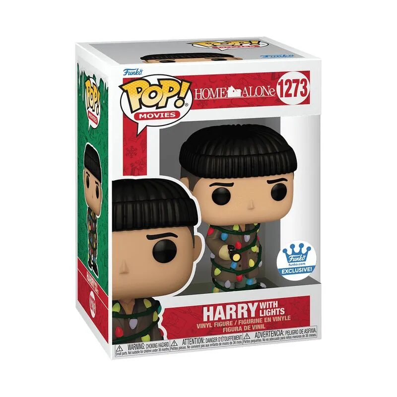 Фигурка Funko Pop! Home Alone 2: Harry with Lights (Эксклюзив Funko Shop (Фанко Поп Гарри из фильма Один дома))
