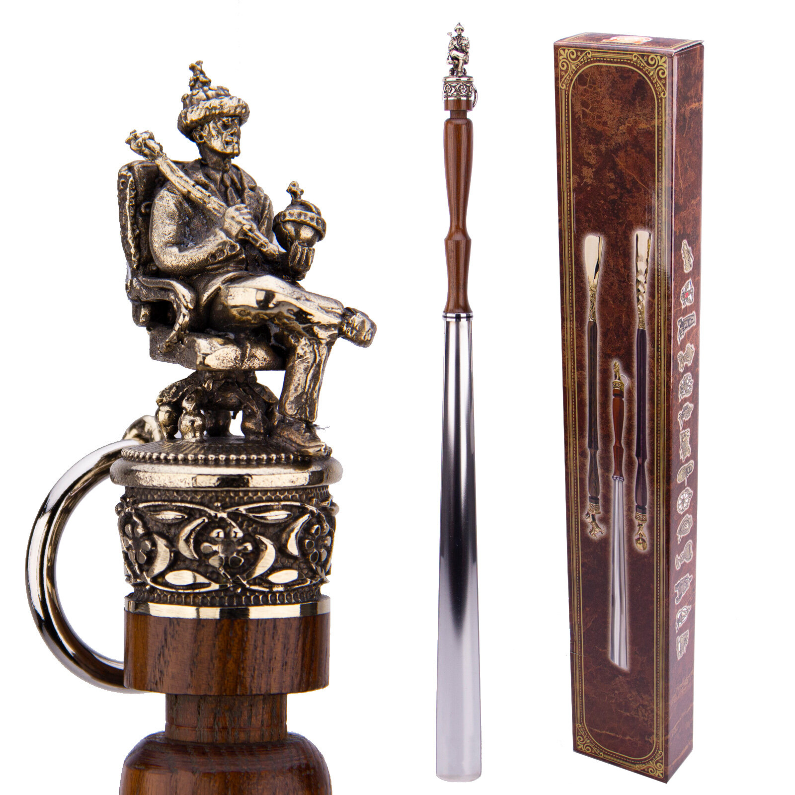 Лопатка для обуви "Царь-батюшка" ЛО-16царь-батюшка