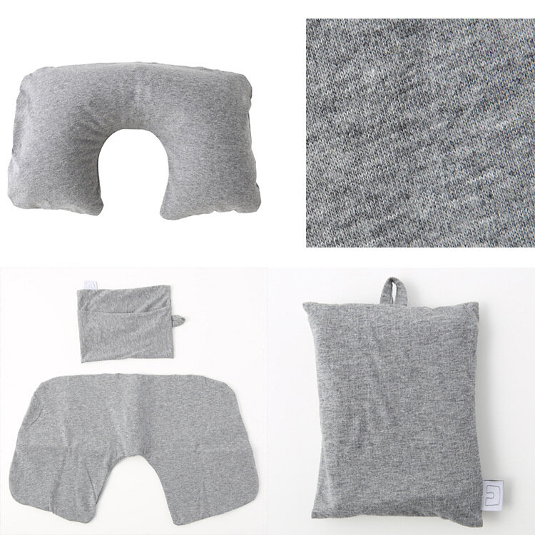 Надувная U-образная подушка MUJI, надувная подушка для шеи Liangpin, дорожная подушка, портативная U-образная подушка для шеи, подушка для поддержки шеи