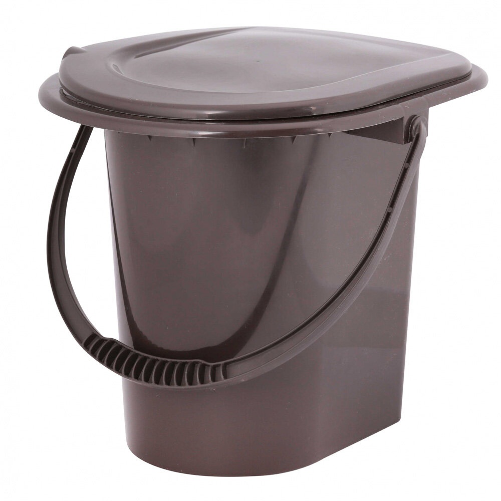 Ведро-туалет 13л со съемной ручкой