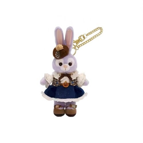 Disney x DISNEYLAND 2025 Коллекция Хэллоуина Duffy и Друзья СтеллаЛу Кольцо для ключей Плюшевые брелки Шанхай Дисней