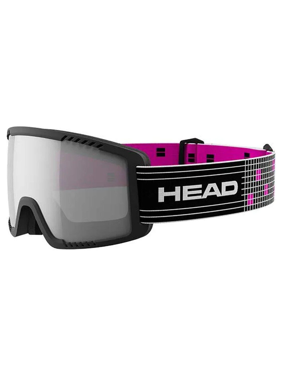 Горнолыжные очки Head Contex Youth FMR Black/ VIS S2 25/26 Черный, для детей , Черный