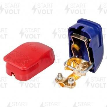 Клемма АКБ латунь, быстросъем, прижим. пластина до 25мм кв. (SBT 020) 2шт