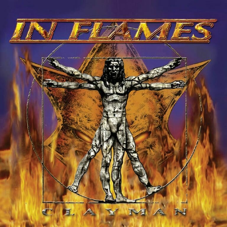Фирменное издание In Flames Clayman CD