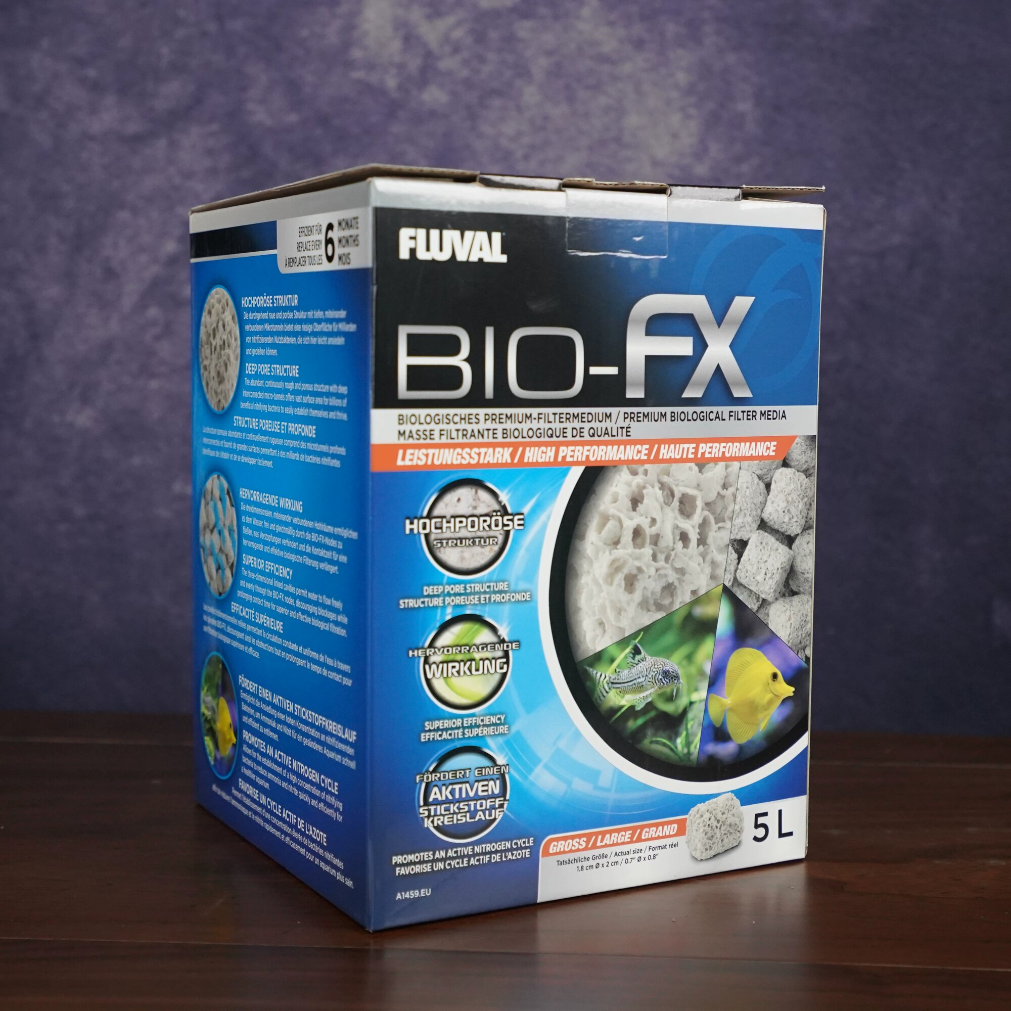 Биоцерамические фильтры FX Tunnel Column 5 л для удаления аммиака и очистки воды в аквариуме - премиум качество