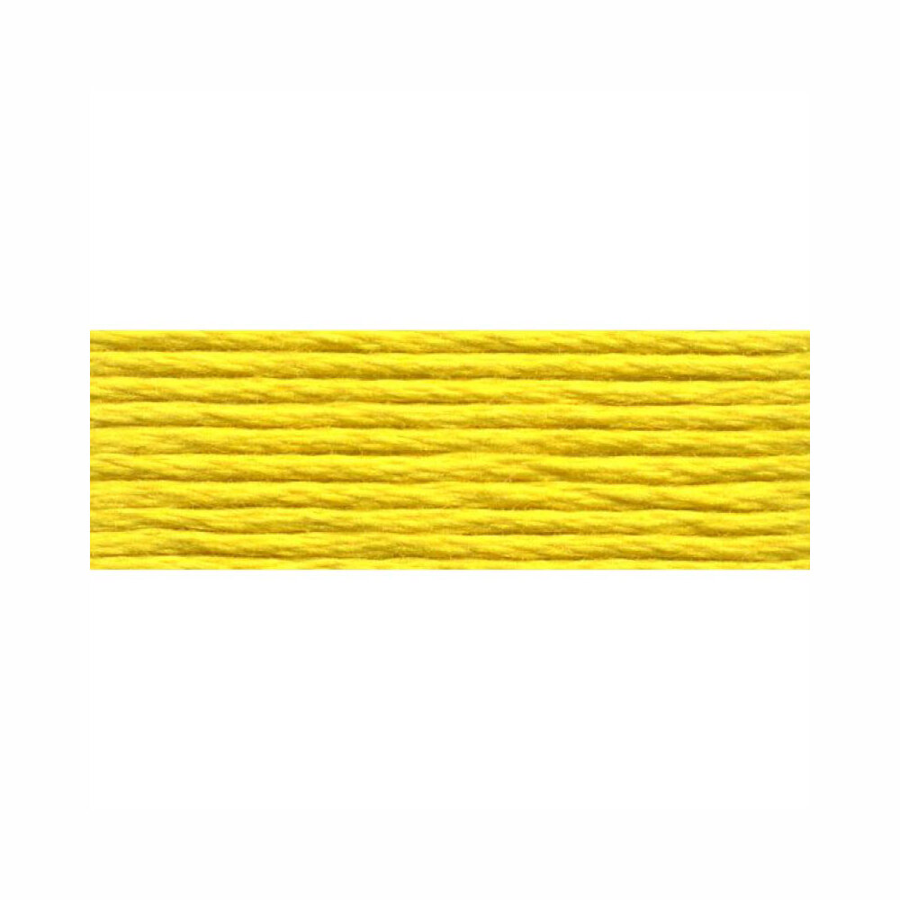 Мулине "DMC" 100% хлопок 8 м №0973 яр. желтый