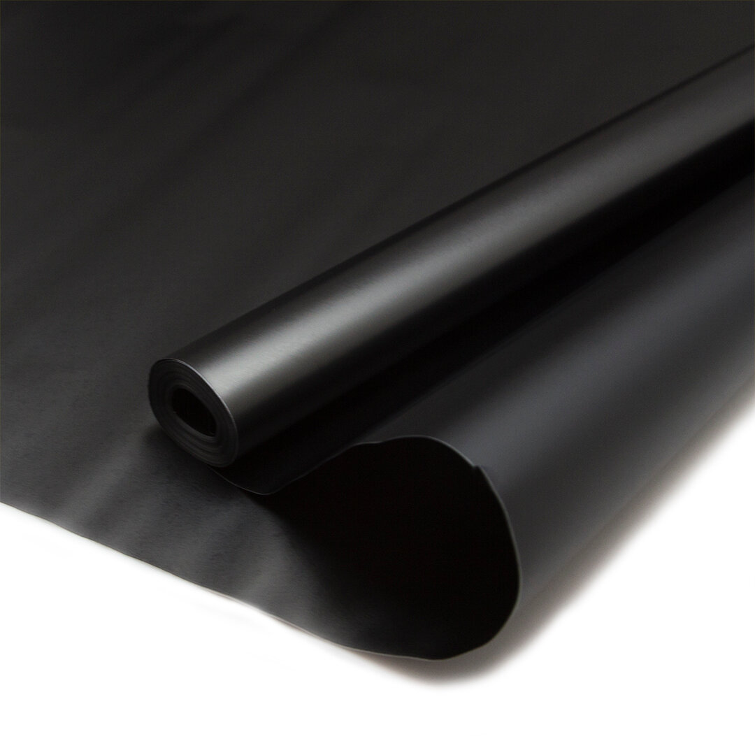 Упаковочная матовая пленка 45мкм (0,6x10,3 м) Тонировка, Чер