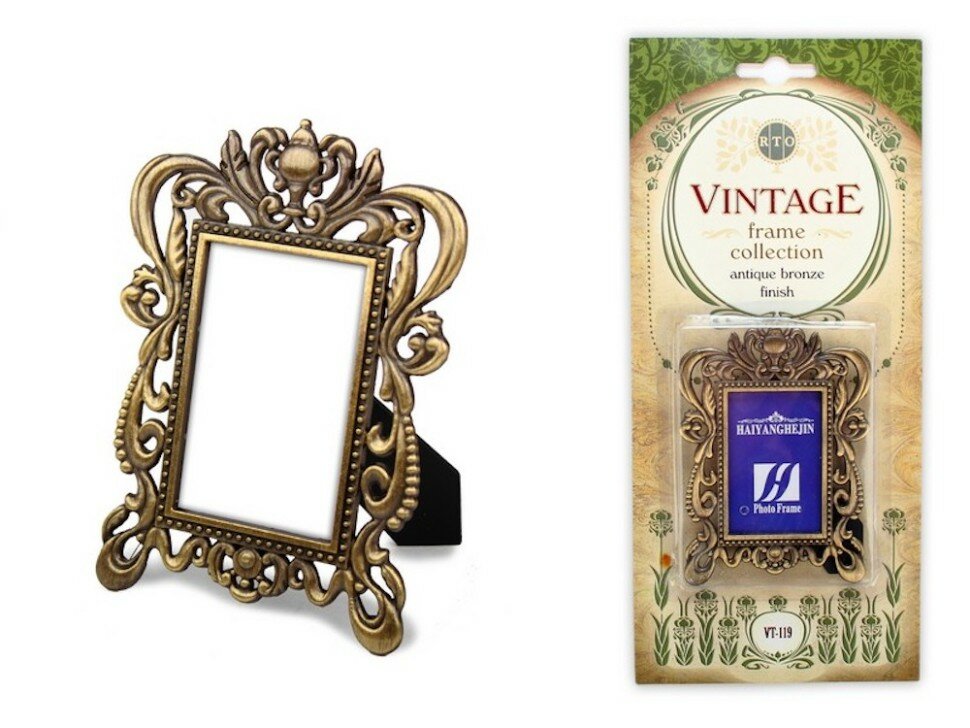 РТО VT-119 Рамочка для фото "Винтаж", 7 х 9 см