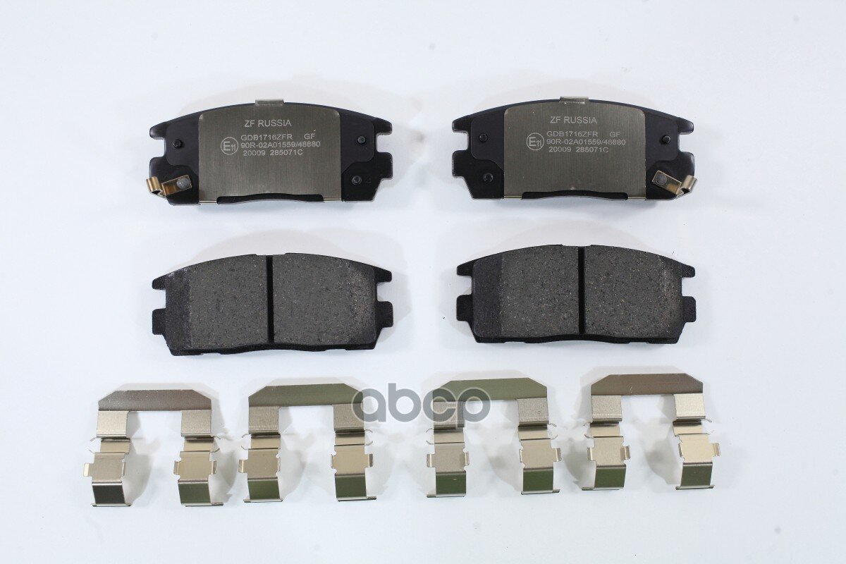 Колодки задние ZF Russia арт. GDB1716ZFR