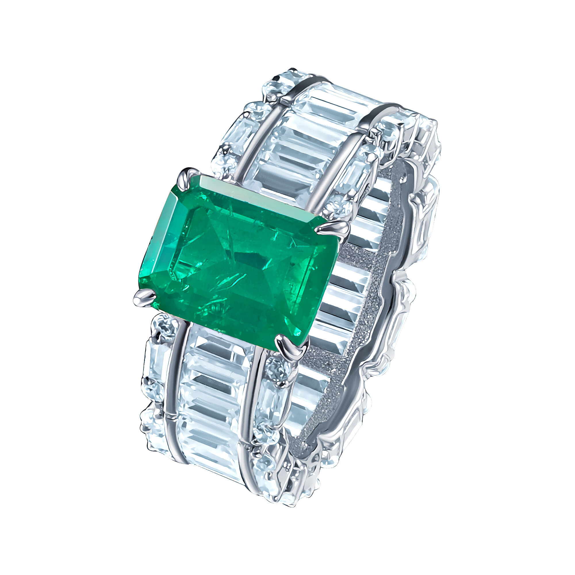 Кольцо, серебро, 925 проба