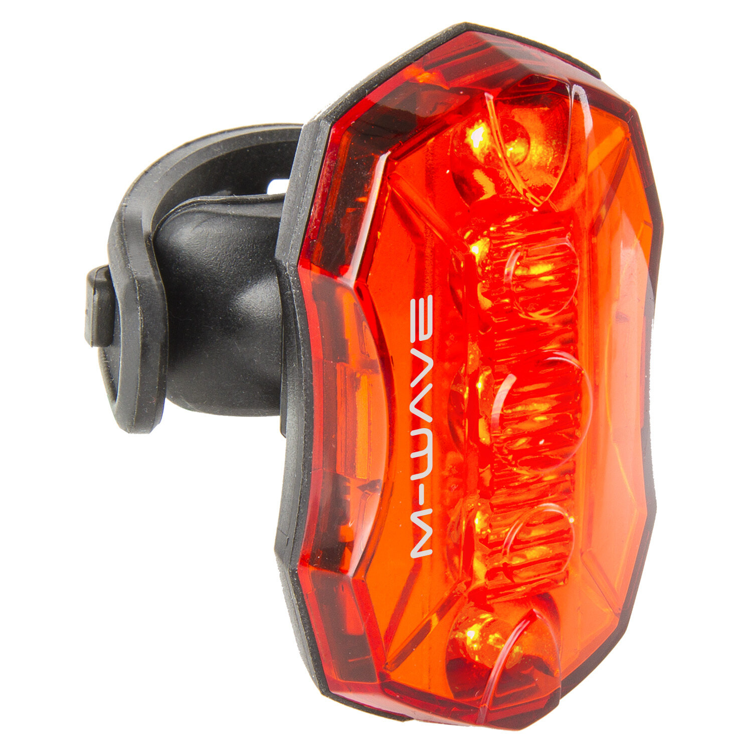 Задний фонарь велосипедный M-WAVE HELIOS 5.3. Поворотный. Батарейки АAA