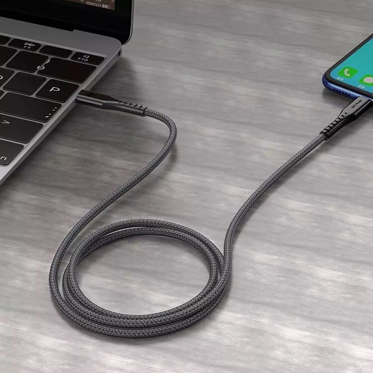 Кабель для зарядки iP Lightning to Type-C Awei CL-78 PD 18W 1м черный